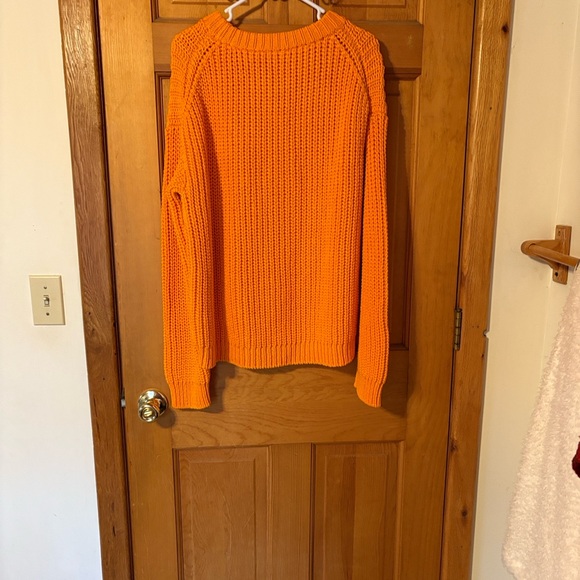 Tory Burch | Sweaters | Tory Burch Orange Mens Sweater | Poshmark